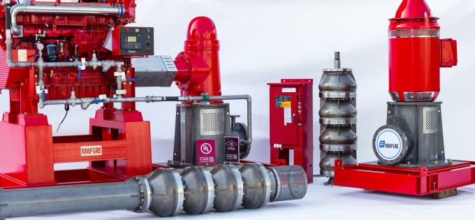 UL FM NFPA20 Skid Mounted Vertical Turbine Fire Pump