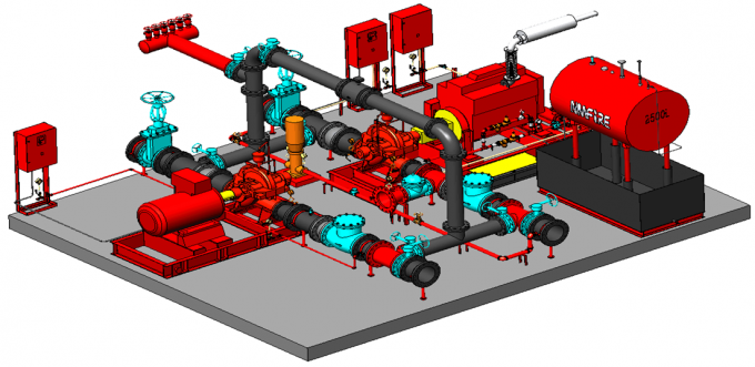 500GPM Horizontal Split Case Fire Pump 500GPM Horizontal Split Case Fire Pump