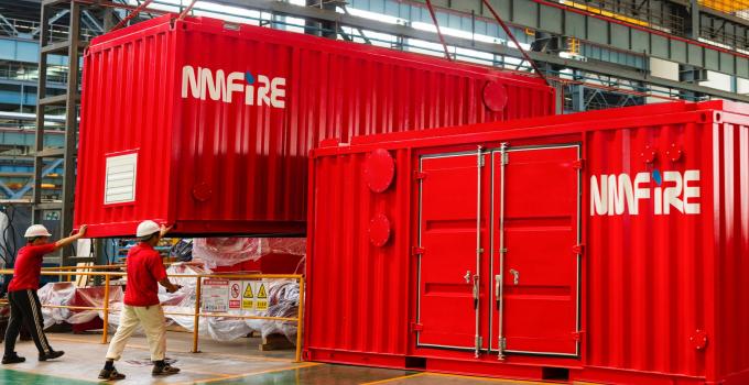 UL FM NFPA20 Containerized Fire Fighting Pump Sets
