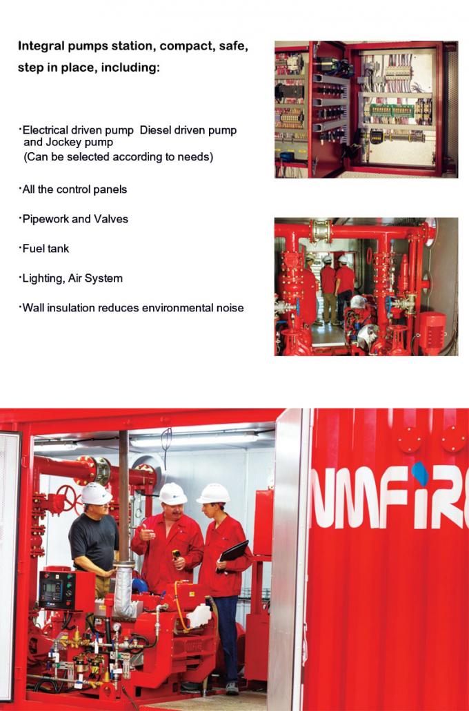 NFPA20 Containerised Fire Fighting Pump