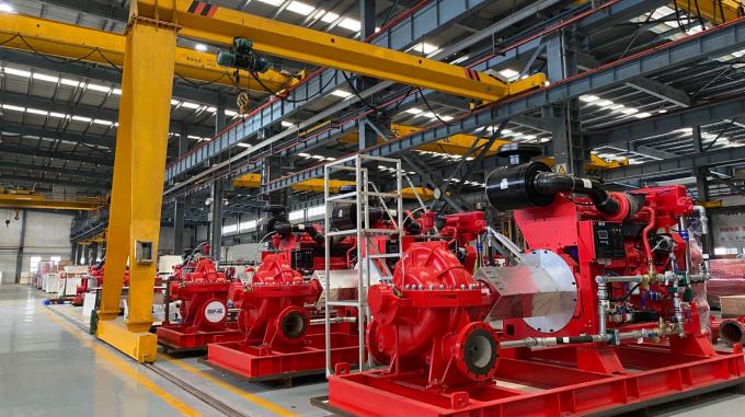 1500 GPM Horizontal Split Case Fire Pump Assembly 1E1D1J NFPA 20 ...