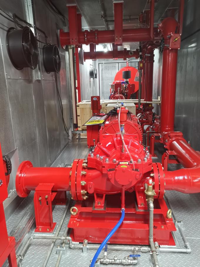1500 GPM Horizontal Split Case Fire Pump Assembly 1E1D1J NFPA 20 ...