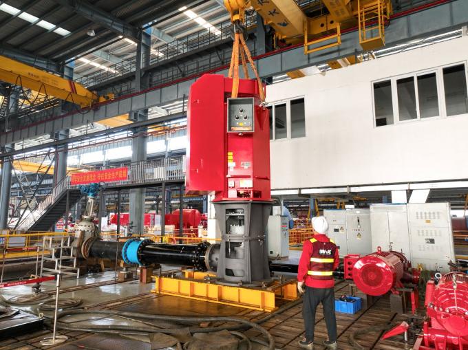 Witness testing of 7000gpm VTP