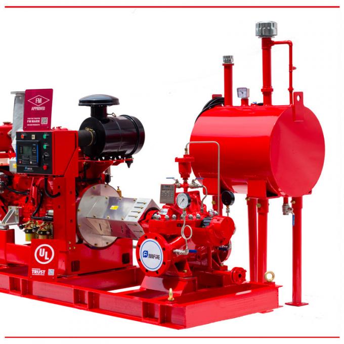 Diesel Fire Pump Fuel Tank NFPA 20 Non Listed Return Swtich Fire ...
